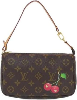 Louis Vuitton Pre-owned M95008 Pochette - Femme - Pre-owned - Brun - Taille: ONE Size