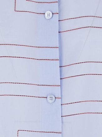 Toteme Long Summer Shirt Dress - Blue