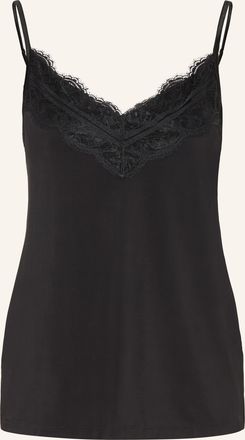 Mey Mey Top Serie Grace Aus Satin schwarz