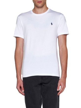 Polo Ralph Lauren Mens T-Shirt Crew Neck White T-Shirts And Polos