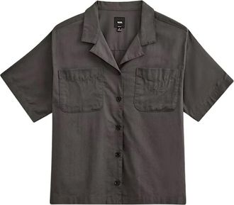 Vans Cassidy Camp Shirt - - Blouses & Shirts - Damen - Grau - S