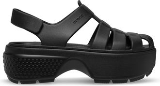 Crocs Sandalen Crocs Stomp Fisherman Sandal 209938 Schwarz