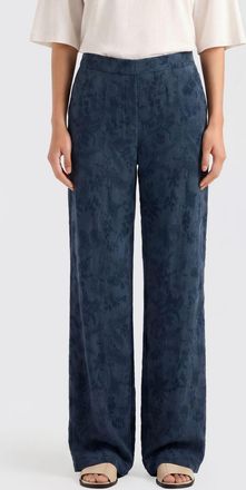 Momoni Pantalon Femme couleur Bleu P&eacute;trole