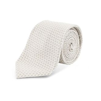 Kiton Krawatte mit Logo-Patch - - Accessories - Herren - Mehrfarbig - ONE SIZE
