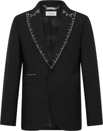Philipp Plein Herren, Jacken, Schwarzk, LGr&ouml;&szlig;e
