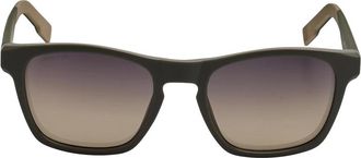 Lacoste Homme, Accessoires, Vert, Taille: ONE Size Lunettes de soleil rectangulaires