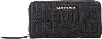 Valentino Porte-Monnaie Pansy Zip Around Wallet Nero Noir