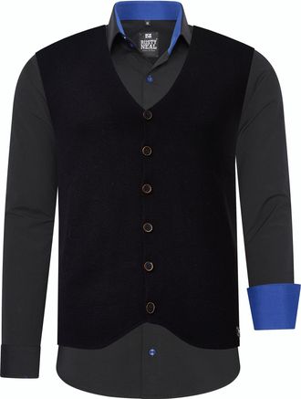 Rusty Neal Hemd mit Weste 2-teilig