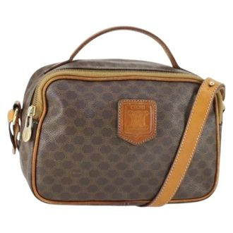 Celine Sac bandouli&egrave;re vintage Pre-owned - Femme - Pre-owned - Brun - Taille: ONE Size