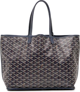 Goyard Shopper - Goyardine Saint Louis PM - Gr. unisize - in Blau - für Damen