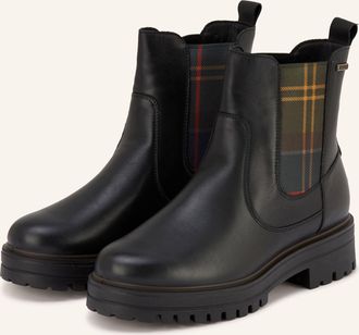 Barbour Chelsea-Boots Amberley schwarz