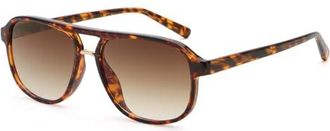 Generic Lunettes De Soleil Polaris&eacute;es Carr&eacute;es &Agrave; Grande Monture For Hommes Et Femmes, Id&eacute;ales For La Conduite En Ext&eacute;rieur, La Plage Et Les Vacances.(Brown)