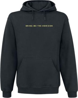 Bring Me The Horizon Spray Hex Homme Sweat-Shirt à Capuche Noir M