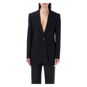 Givenchy Einreihiger Cape-Blazer - - Jackets - Damen - Schwarzk - S