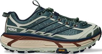 Hoka One One Mafate Three2 Wordmark Fern - Blau