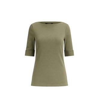 Ralph Lauren T-shirt en coton m&eacute;lang&eacute;