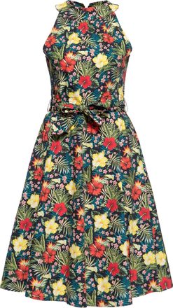 Queen Kerosin Damen Swing Kleid schwarz