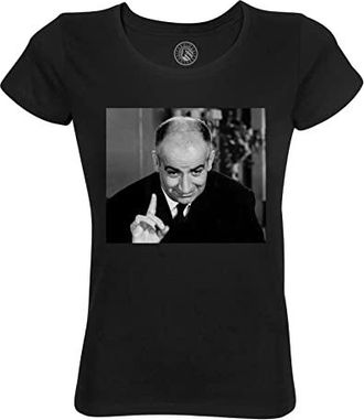 Fabulous T-Shirt Femme Col Rond Louis De Funes Une Point D Humour Acteur Francais Legende