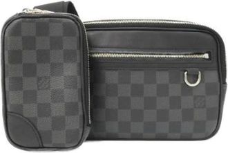 Louis Vuitton Pre-owned Sacoche Damier Graphite Scott - Femme - Pre-owned - Noir - Taille: ONE Size