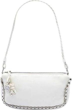 Dior Pre-owned Sac Bandouli&egrave;re Ethnique - Femme - Pre-owned - Blanc - Taille: ONE Size