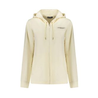 Freddy Bianco Baumwoll-Sweatshirt - - Sweatshirts & Hoodies - Damen - Wei&szlig; - XS