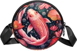 Generic Circle Sac &agrave; bandouli&egrave;re pour femme, petit sac &agrave; bandouli&egrave;re avec fermeture &eacute;clair et bretelles r&eacute;glables style d&eacute;contract&eacute; pour femmes et filles