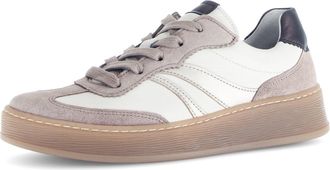 Gabor Damen Low-Top Sneaker, Frauen Sneaker,Trend-bewusst,Schmerz-lindernd,Schmerz-mindernd,Arbeit,buero,Lady,Latte/Muschel/Puder,40.5 EU / 7 UK