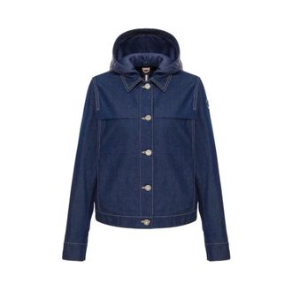 Colmar Femme, Vestes, Bleu, Taille: 38 FR Denim Trucker Jacket