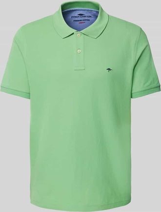 Fynch-Hatton Regular Fit Poloshirt mit Logo-Stitching