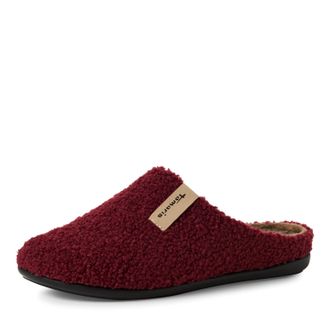 Tamaris Damen Pantolette Leder rot 38