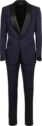Tom Ford Homme, Costumes, Bleu, Taille: L Costume crois&eacute;