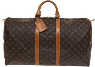 Louis Vuitton unisex, Pre-owned, Brun, Taille: ONE Size Keepall Duffle Bag Pre-owned