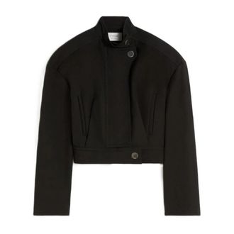 Max Mara Bomber Oversize - - Jackets - Damen - Schwarzk - 2XL