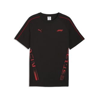 Puma F1 Lifestyle T7 T-Shirt Herren, Accessoires, Schwarz, XXL