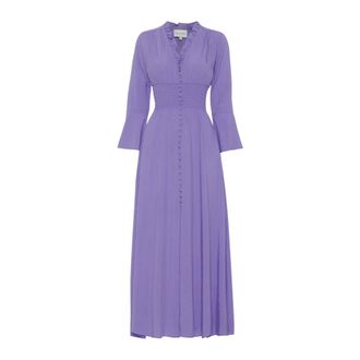 Americandreams Americandreams, Femme, Robes, Violet, Taille: 42 FR Sally Long Dress