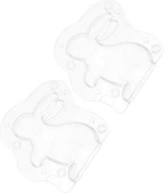 Hemobllo 2st&uuml;cke Osterhasen Silikonform Diy Backformen F&uuml;r Schokolade Und S&uuml;&szlig;igkeiten Leicht Und Platzsparend Einfach Zu Reinigen F&uuml;r Kreative K&uuml;chenprojekte