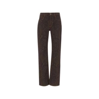 Etro Hose - - Jeans - Damen - Braun - W28