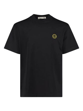 Joshua Sanders x Smiley t-shirt &agrave; col rond - Noir