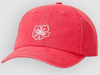 Rip Curl Mixed 6 Panel Cap deep red