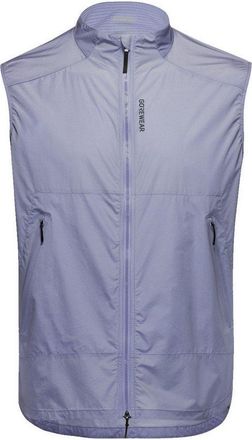 Gore Laufjacke Gore Wear Concurve Windbreaker Vest Herren Amethyst Grey