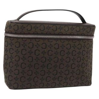 Celine Sac Mini Vintage en Toile Pre-owned - Femme - Pre-owned - Brun - Taille: ONE Size
