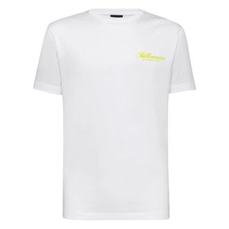 Billionaire Boys Club T-Shirt Rundhals Crest - - Tops - Herren - Wei&szlig; - 3XL
