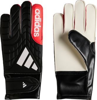 adidas Adidas Unisex COPA Goalkeeper Glove Club JUNIOR, Black/White/Lucid red, 3.5