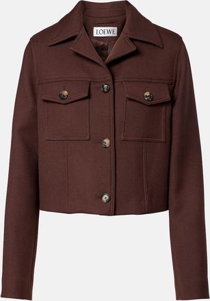 Loewe Jacke aus Wolle