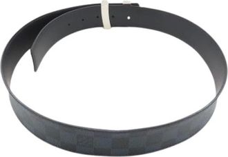 Louis Vuitton Ceinture Standard Pr&eacute;-poss&eacute;d&eacute;e - Homme - Pre-owned - Bleu - Taille: ONE Size