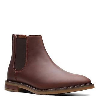 Clarks Homme Jaxen Bottine Chelsea, Marron, 45.5 EU