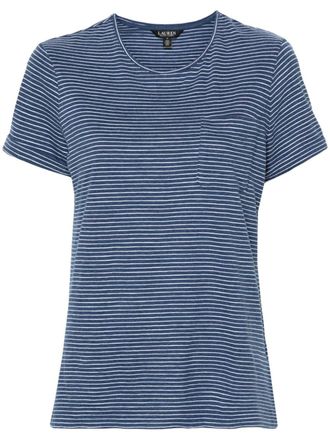 Lauren Ralph Lauren t-shirt &agrave; rayures - Bleu