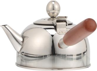 Aboofan Edelstahl Teekessel mit Seitengriff Energiesparender Wasserkocher f&uuml;r Induktionsherd Schneller Wasserkessel f&uuml;r Tee Kaffee Camping und Haushalt Rostfr