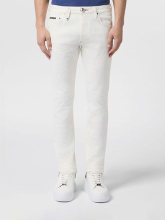 Philipp Plein Jeans Homme couleur Blanc
