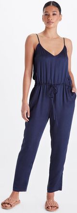 Neu Nomads Damen vegan Jumpsuit Kordelzug Sydney Mitternacht